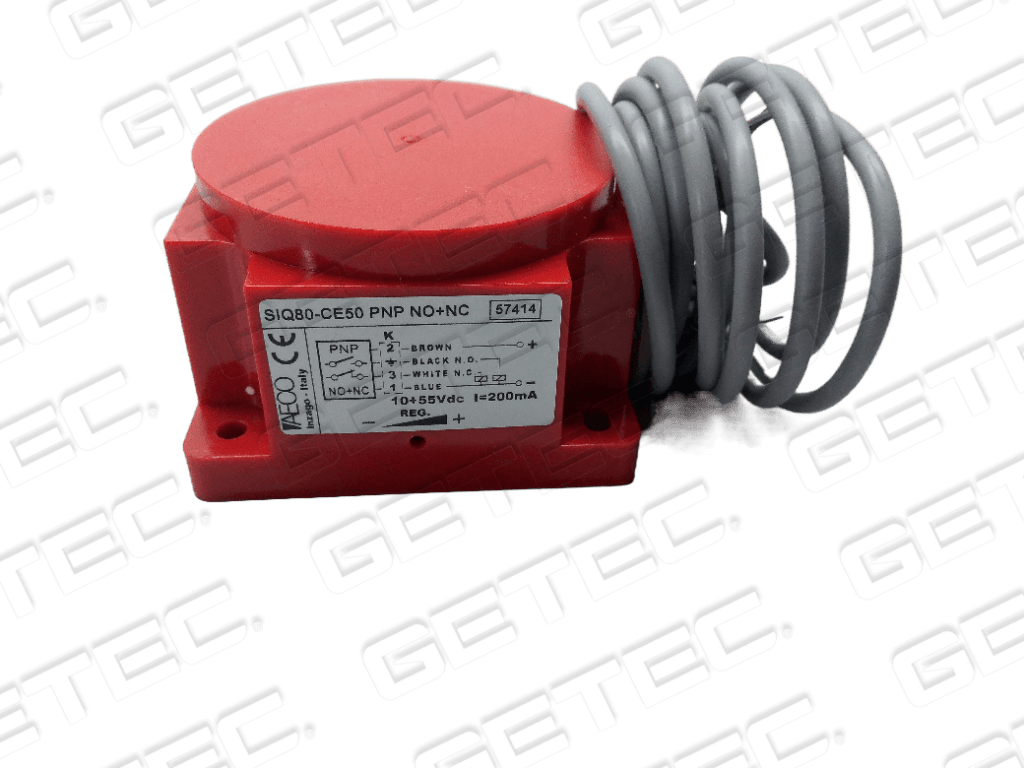 SIQ80-CE50 PNP NO+NC LC2 Sensor Aeco – Aeco Sensors